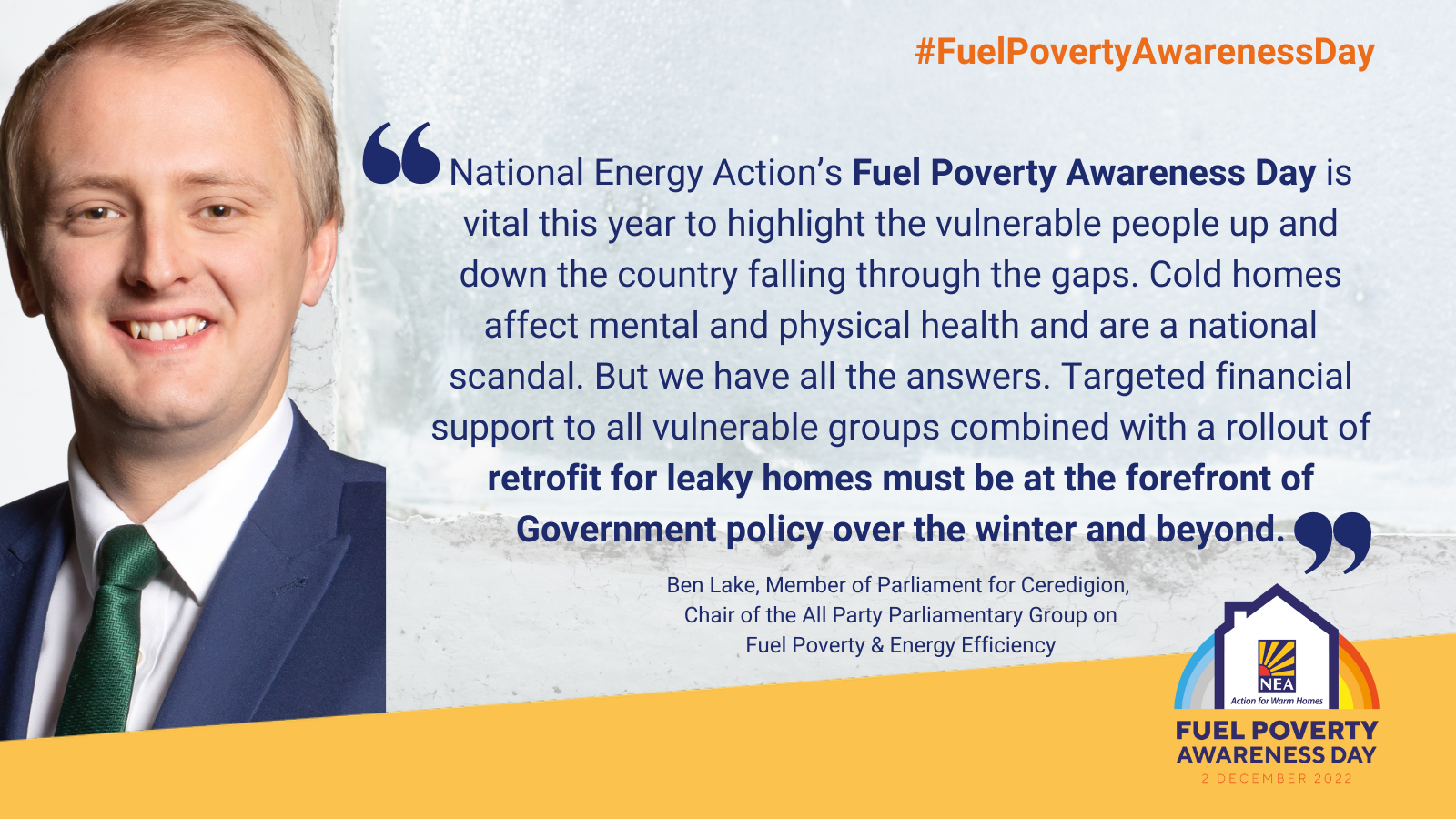 APPG Fuel Poverty shows support for Fuel Poverty Awareness Day