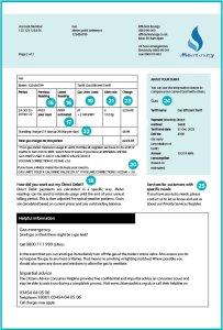 How to read your gas bill - National Energy Action leaflet - National ...