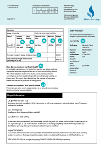 How to read your electricity bill - National Energy Action (NEA)