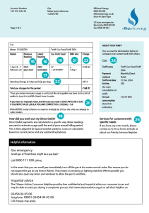 How to read your gas bill - National Energy Action leaflet - National ...